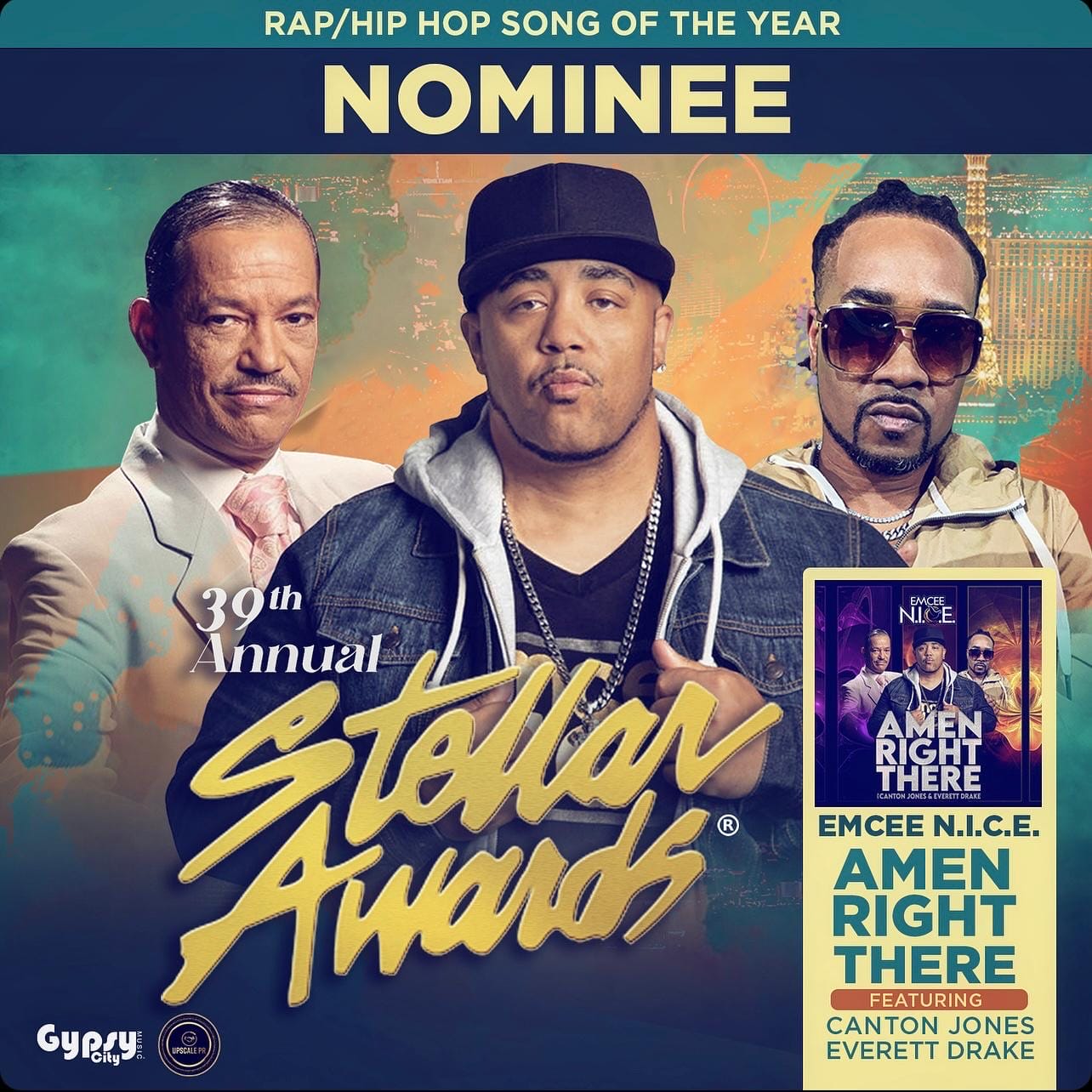 Emcee N.I.C.E. Earns Stellar Awards Nomination for "Amen Right There ...